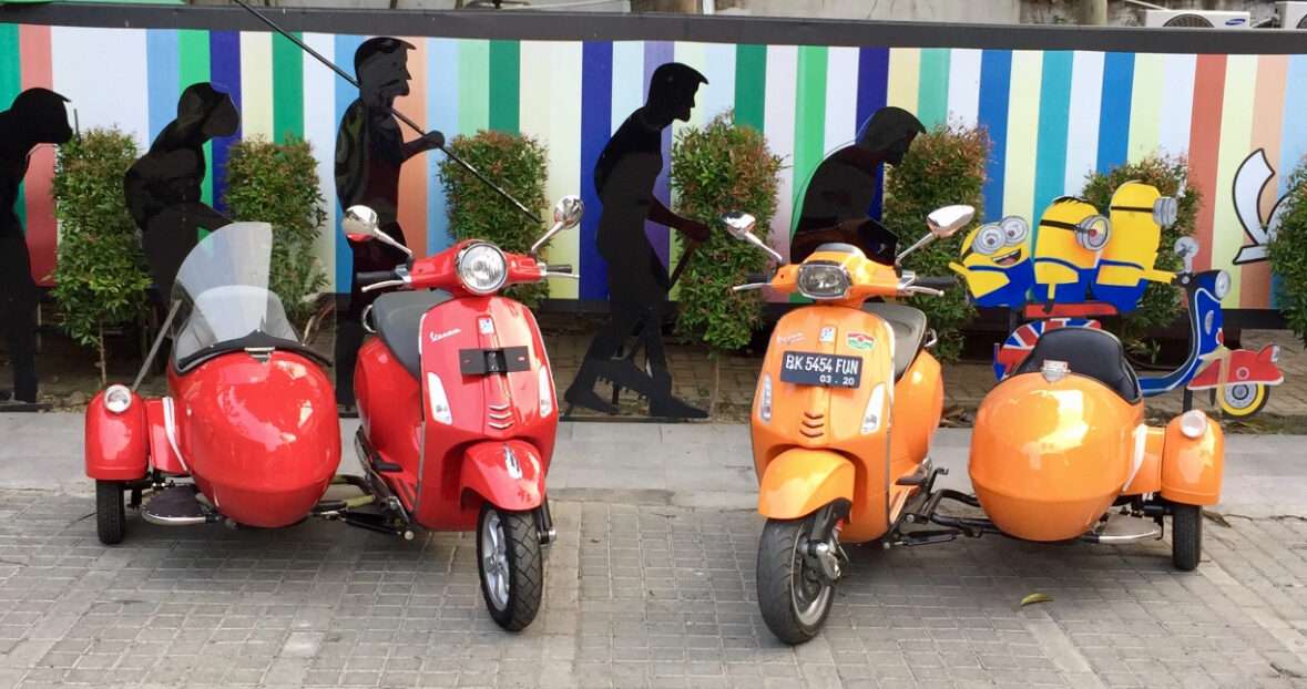 Custom Vespa Sidecar – Vespa Medan Vespark