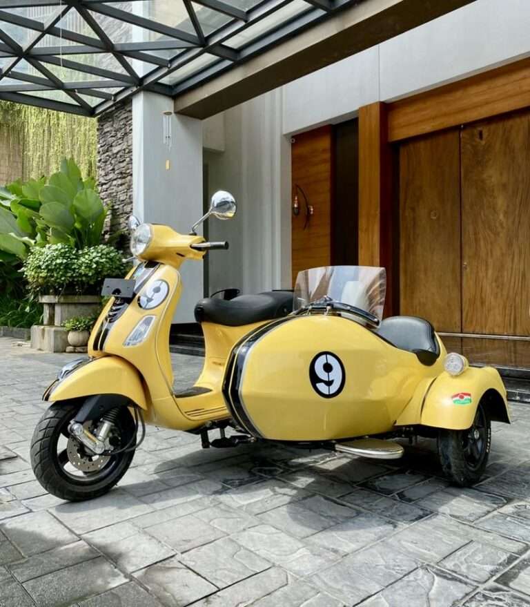 Custom Vespa Sidecar – Vespa Medan Vespark