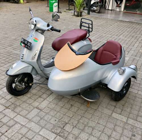 Custom Vespa Sidecar – Vespa Medan Vespark