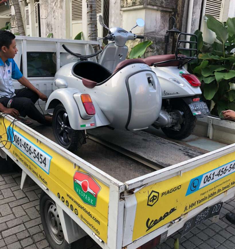 Custom Vespa Sidecar – Vespa Medan Vespark