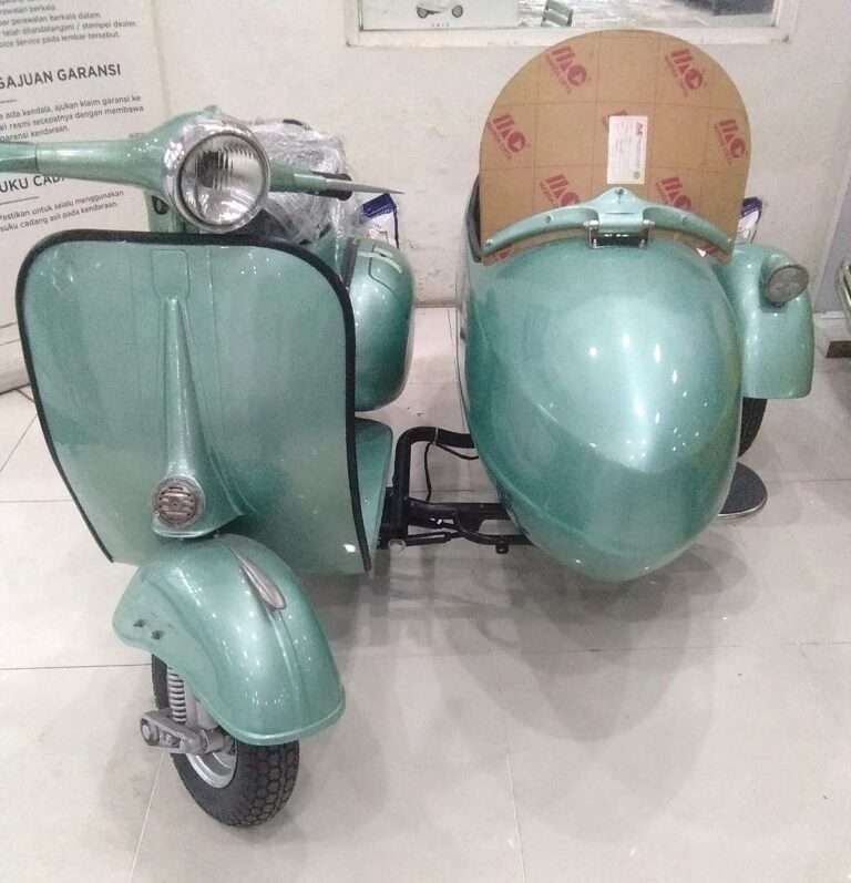 Custom Vespa Sidecar – Vespa Medan Vespark
