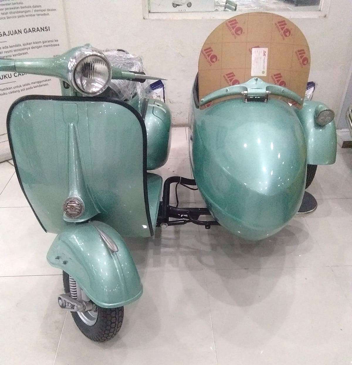 Custom Vespa Sidecar – Vespa Medan Vespark