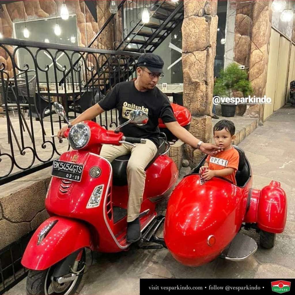 Custom Vespa Sidecar – Vespa Medan Vespark