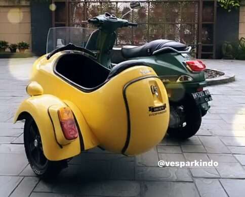 Custom Vespa Sidecar – Vespa Medan Vespark